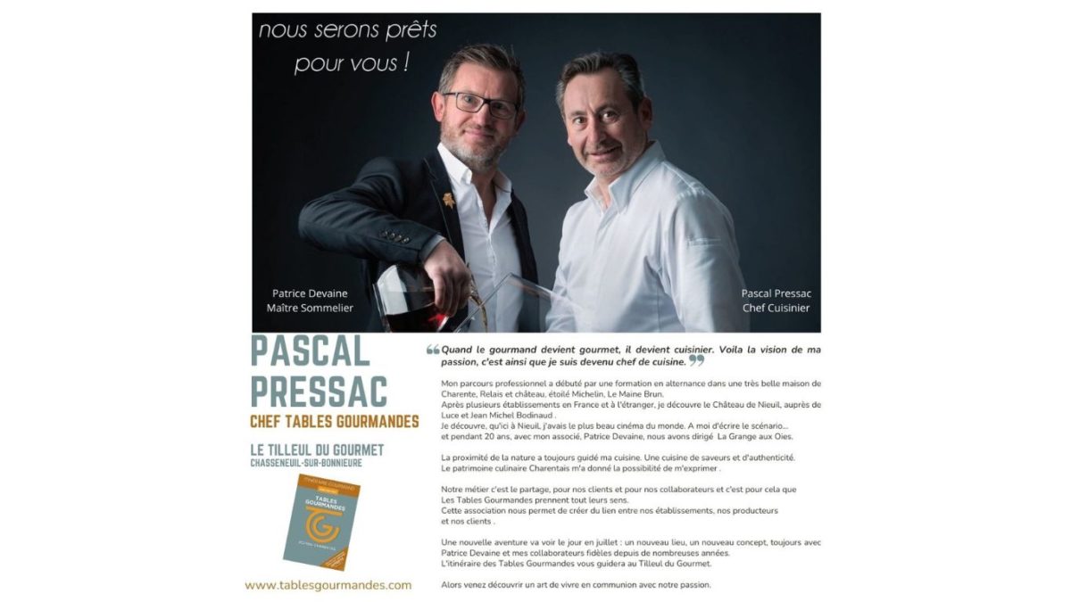 Accueil - Tables Gourmandes